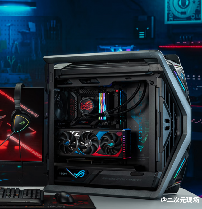 14代酷睿CPU高能驾临，ROG水冷散热器家族轻巧驾驭-二次元现场